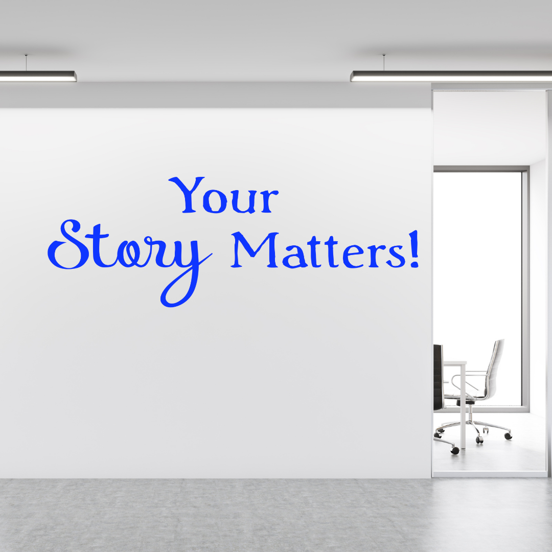 Your Story Matters decal, School Library Decor, Counselor's office ...