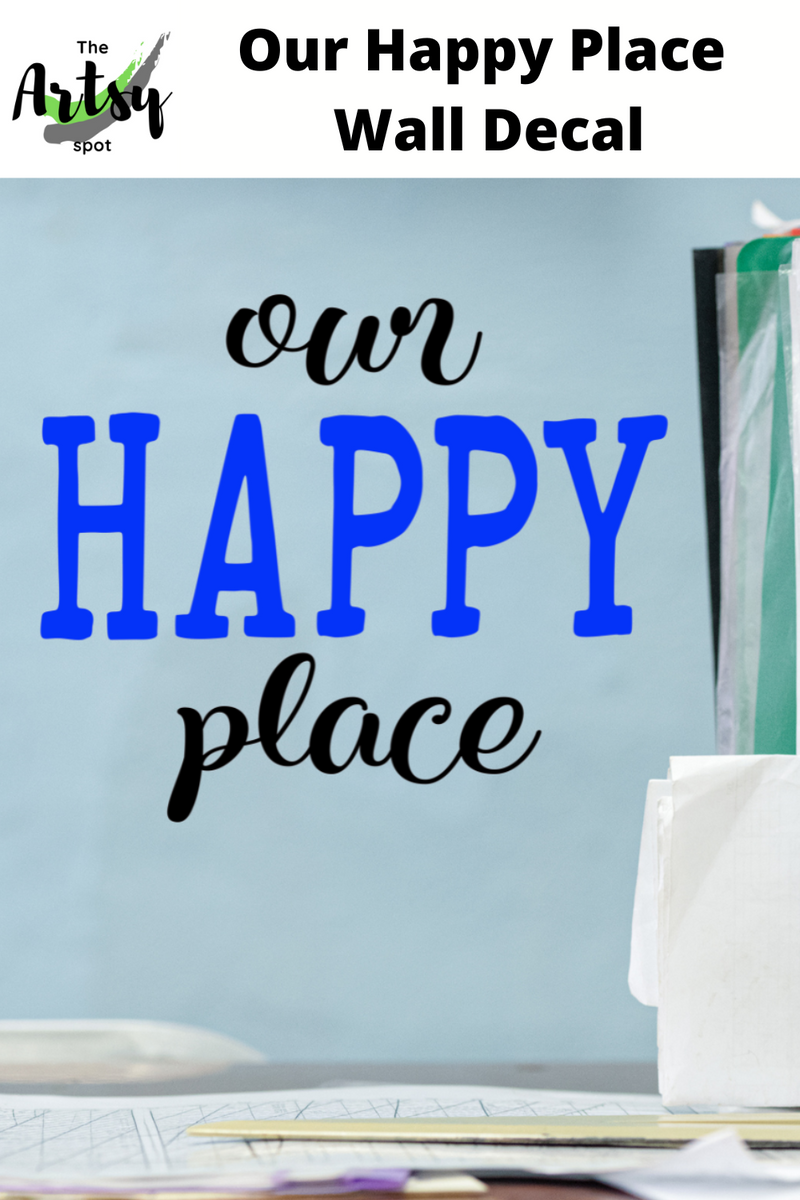 Our Happy Place, decal, Classroom door Decal, Reading Corner decor ...