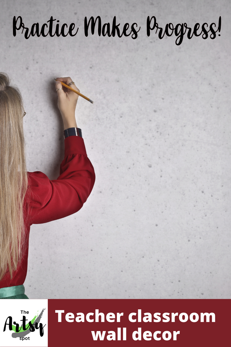 Practice makes progress, Orchestra classroom – The Artsy Spot