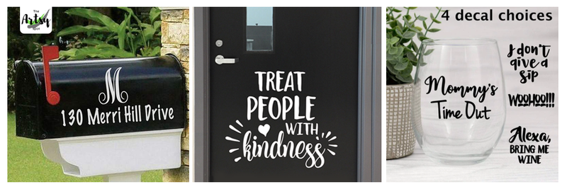 Unique Ways to Use Vinyl Decals – The Artsy Spot