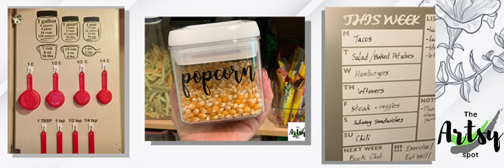 How to Organize Your Home with Decals – The Artsy Spot