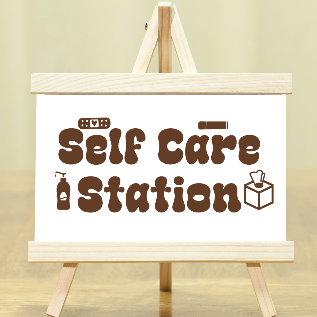 Self Care Station, Decal for School Nurse Office, School Health Aide ...