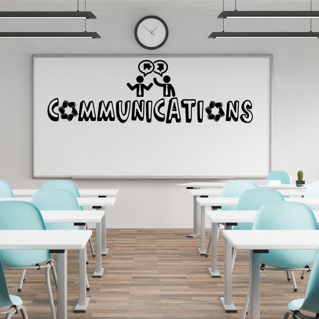 Communications decal, Communications Teacher Decal, Speech class decor ...