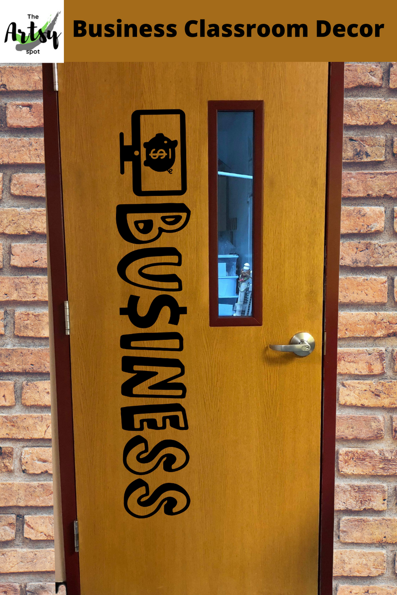 Business decal, High School Business Class Decal, Business teacher ...