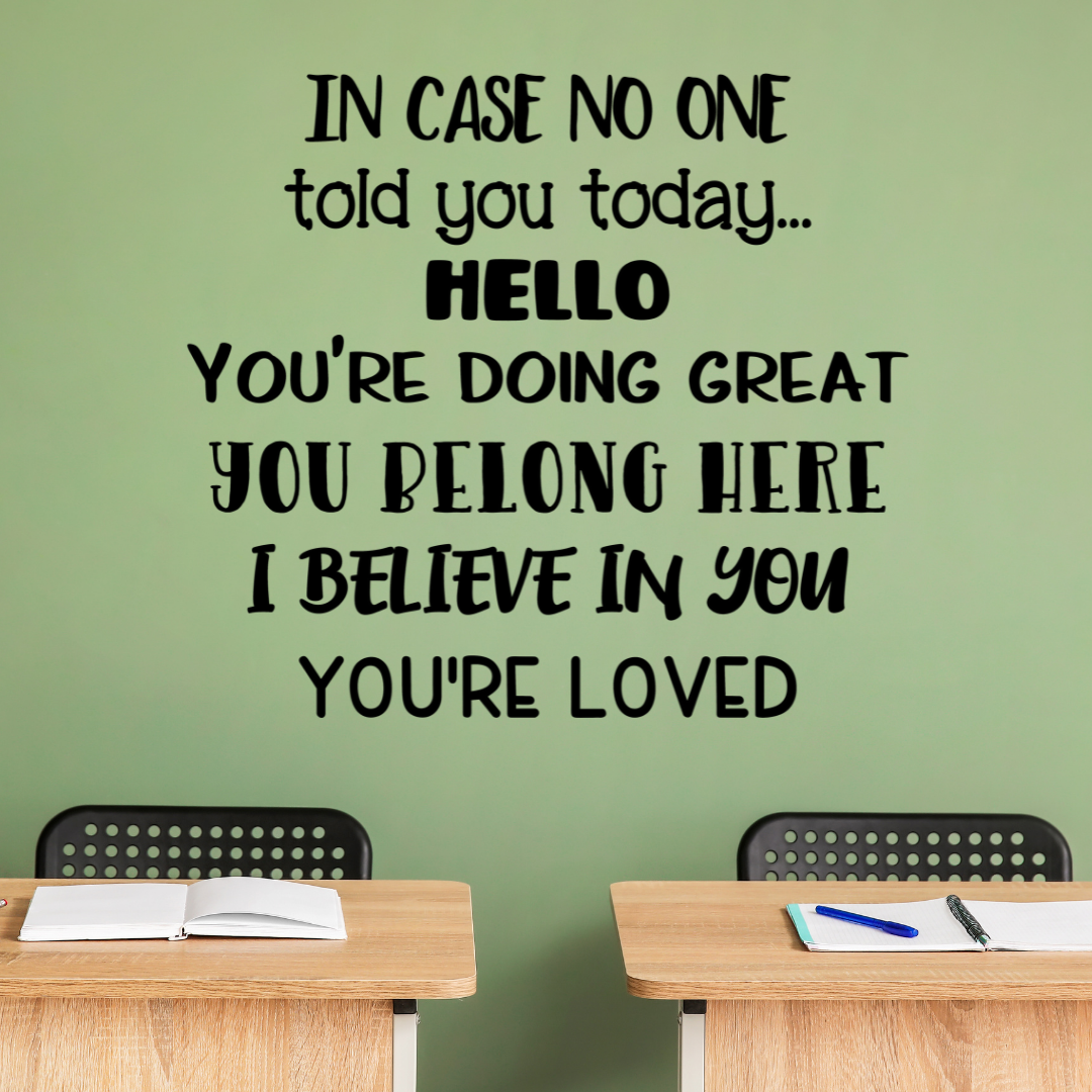 Sayings for classroom wall decor, wall art – The Artsy Spot
