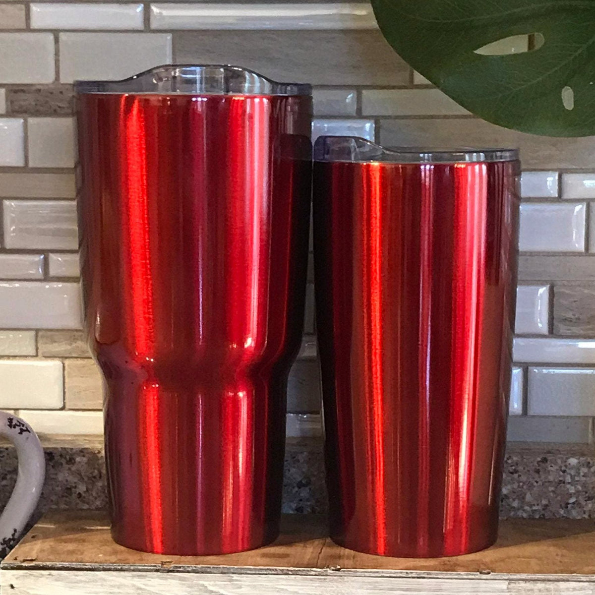 Double Walled tumblers with decals - The Artsy Spot
